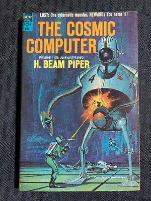 1963 THE COSMIC COMPUTER by H Beam Piper VG+ 4.5 Ace F-274 Paperback | eBay