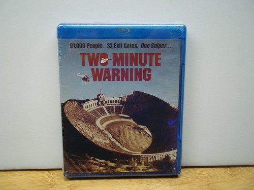 Two-Minute Warning (Blu-ray Disc, 1976, Widescreen) Brand New Sealed ...
