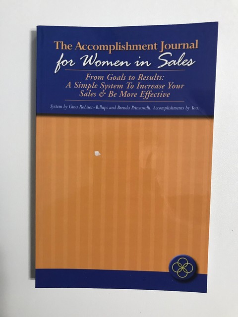 The Accomplishment Journal for Women in Sales : From Goals to Results ...