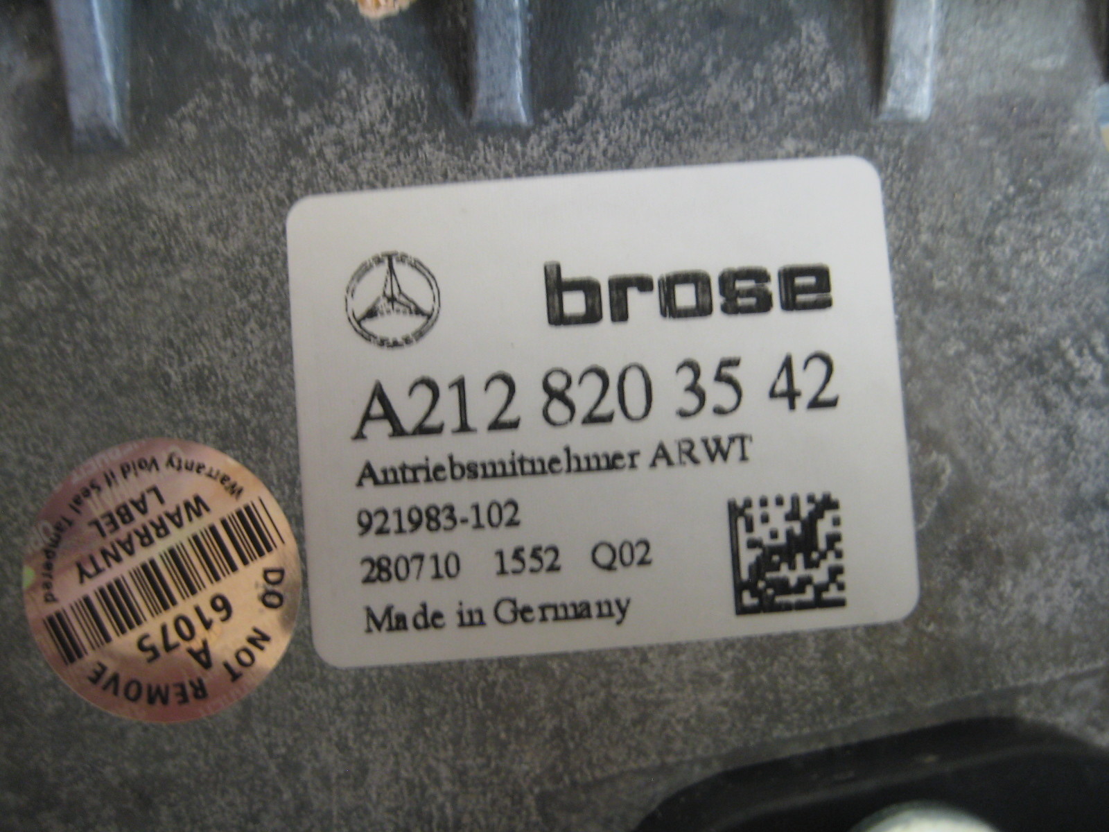 2011 Mercedes-Benz GL450 GLK350 TAILGATE LIFT MOTOR 2128203542 OEM | eBay