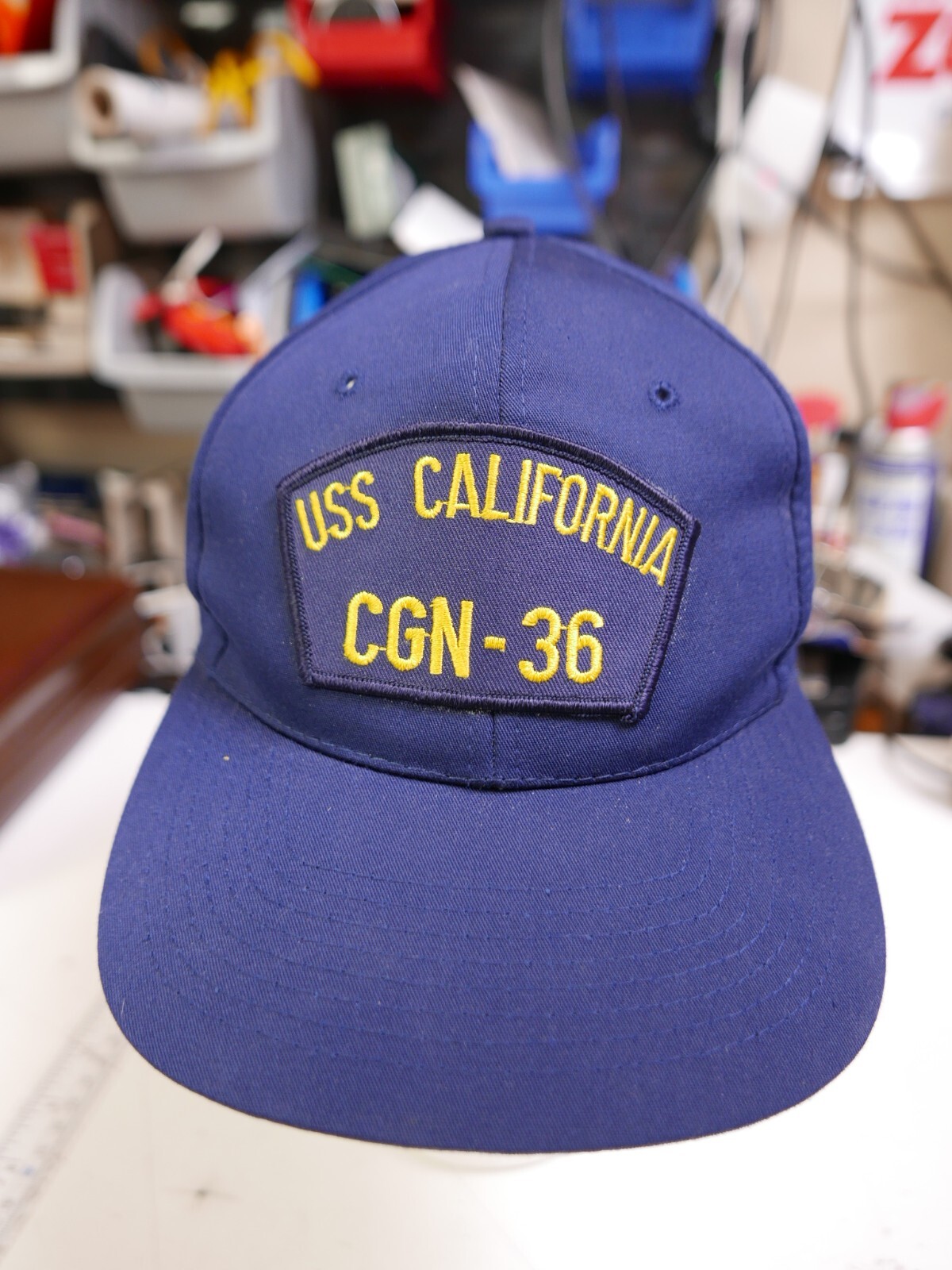 Vintage U.S. NAVY USS CALIFORNIA CGN-36 Military Ball… - Gem