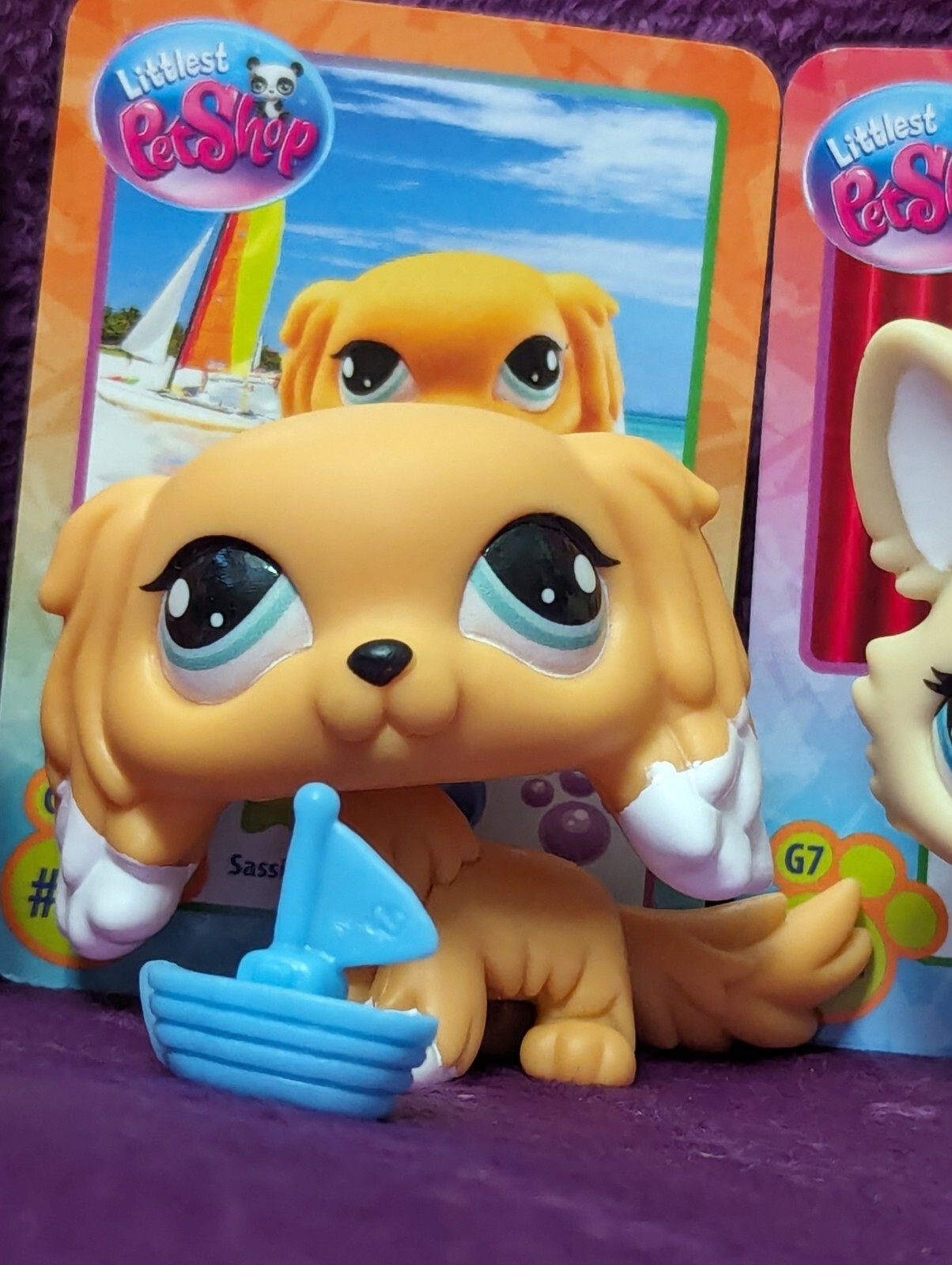 Brand new G7 LPS Littlest Pet Shop lot of 3 Dogs Corgi, Spaniel, Lhasa ...
