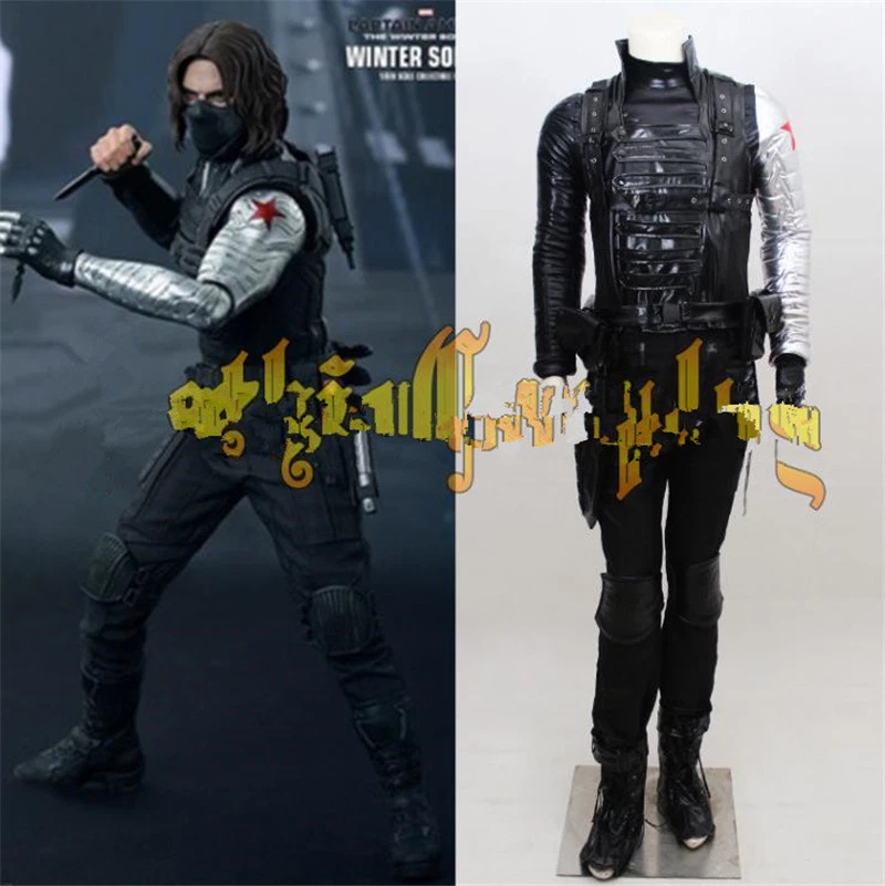 Captain America Winter Soldier Set Photos