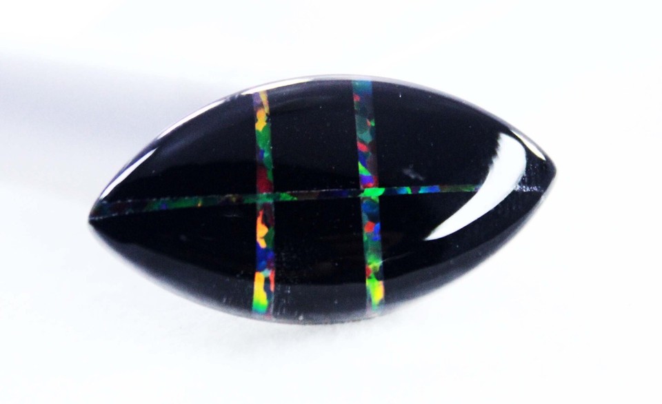 13.70 Ct Natural Doublet Onyx Opal CERTIFIED Multi Color Loose Gemston ...