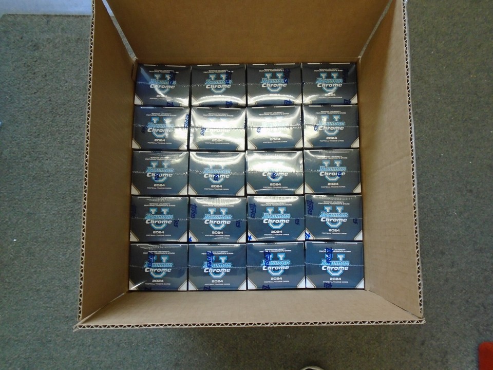2024 Bowman Chrome University U Factory Blaster 40 Box open Case | eBay