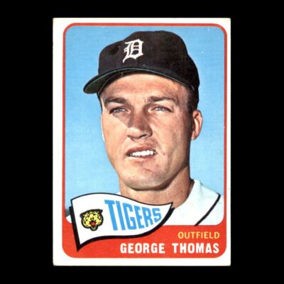 George Thomas 1965 Topps Detroit Tigers #83 Vintage Set Break! | eBay