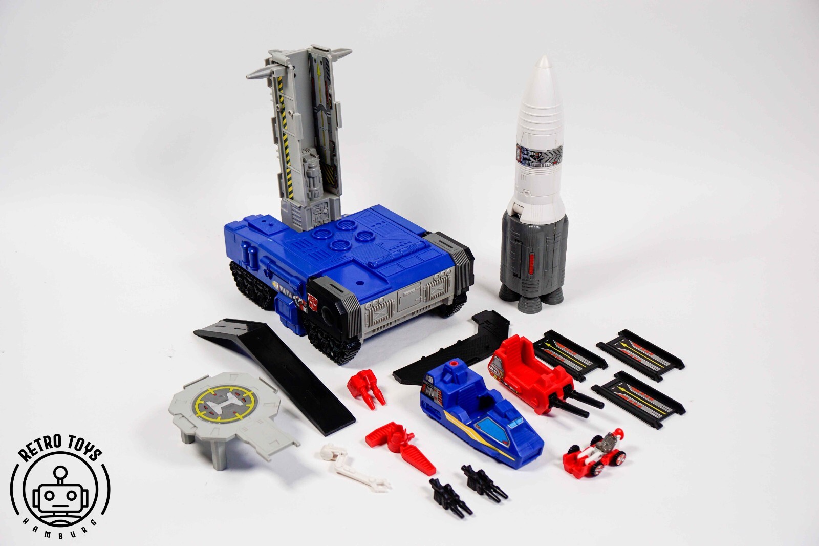 TRANSFORMERS G1 Micromasters COUNTDOWN 100% Complete Komplett Lunar ...