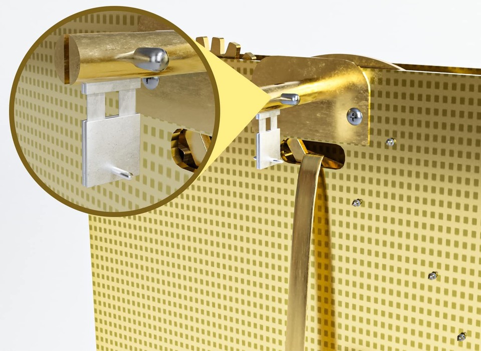 #60 Clock Pendulum Suspension Spring for Grandfather Clock Hermle and ...