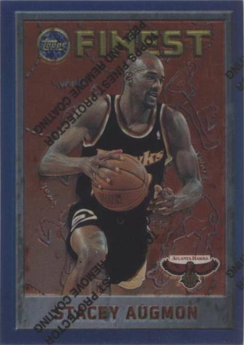 1995-96 Topps Finest - Stacey Augmon #2 for sale online | eBay