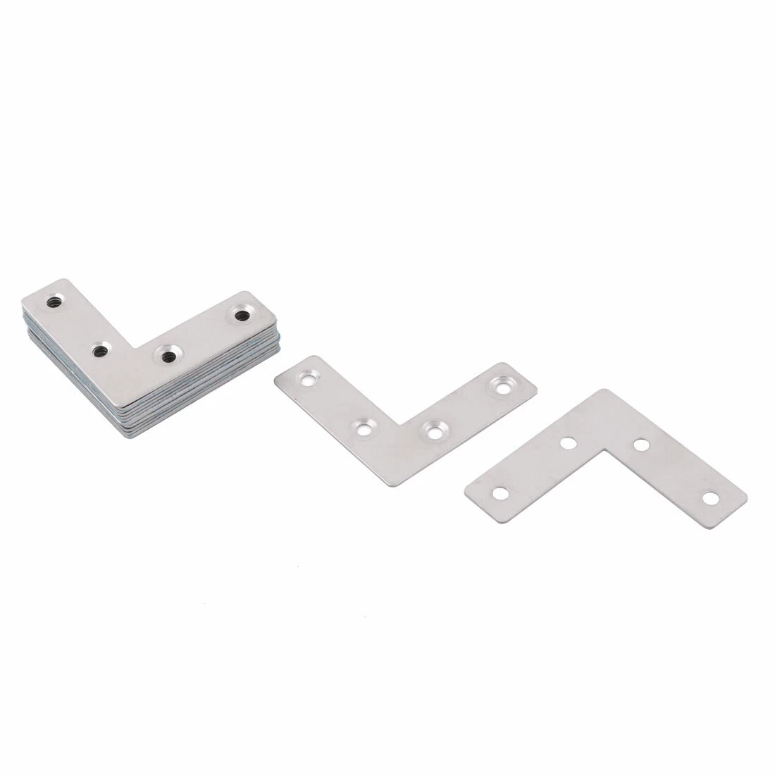 Uxcell L Shaped Stainless Steel Flat Plate Corner Brace 42 Off