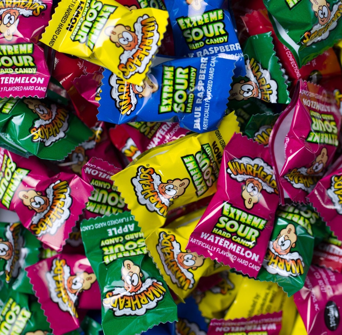 Warheads Candy Wrapper WARHEADS Extreme Sour Hard Candy Sour