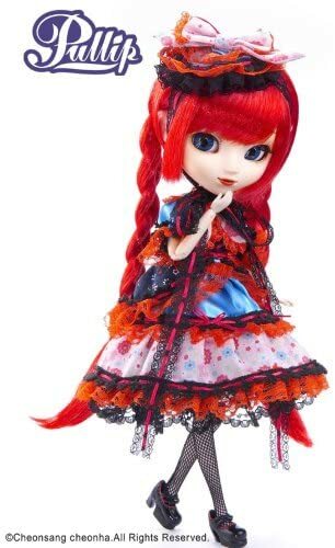 Pullip kirsche F-603 Lolita full of red hair color jun planning co ...
