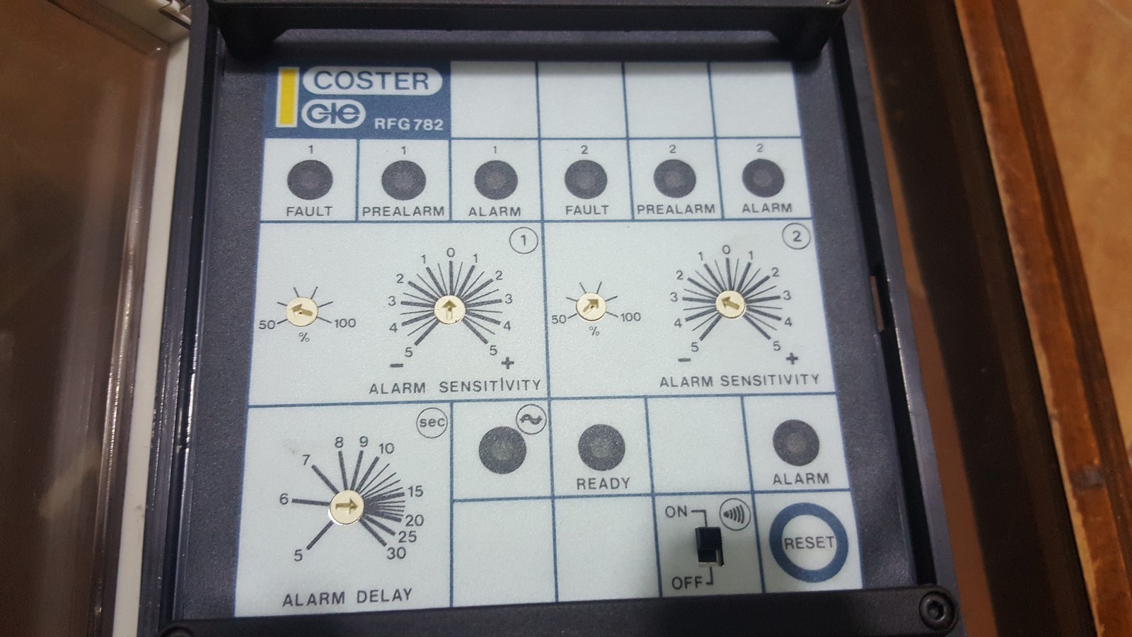 Coster RFG 782 Panel Mounted Gas Detectors for sale online | eBay