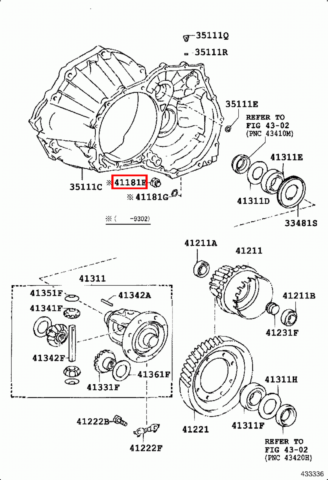 Genuine Sprinter AE92 AE82 T100 VCK21 VCK20 Front Diff Magnetic Drain ...
