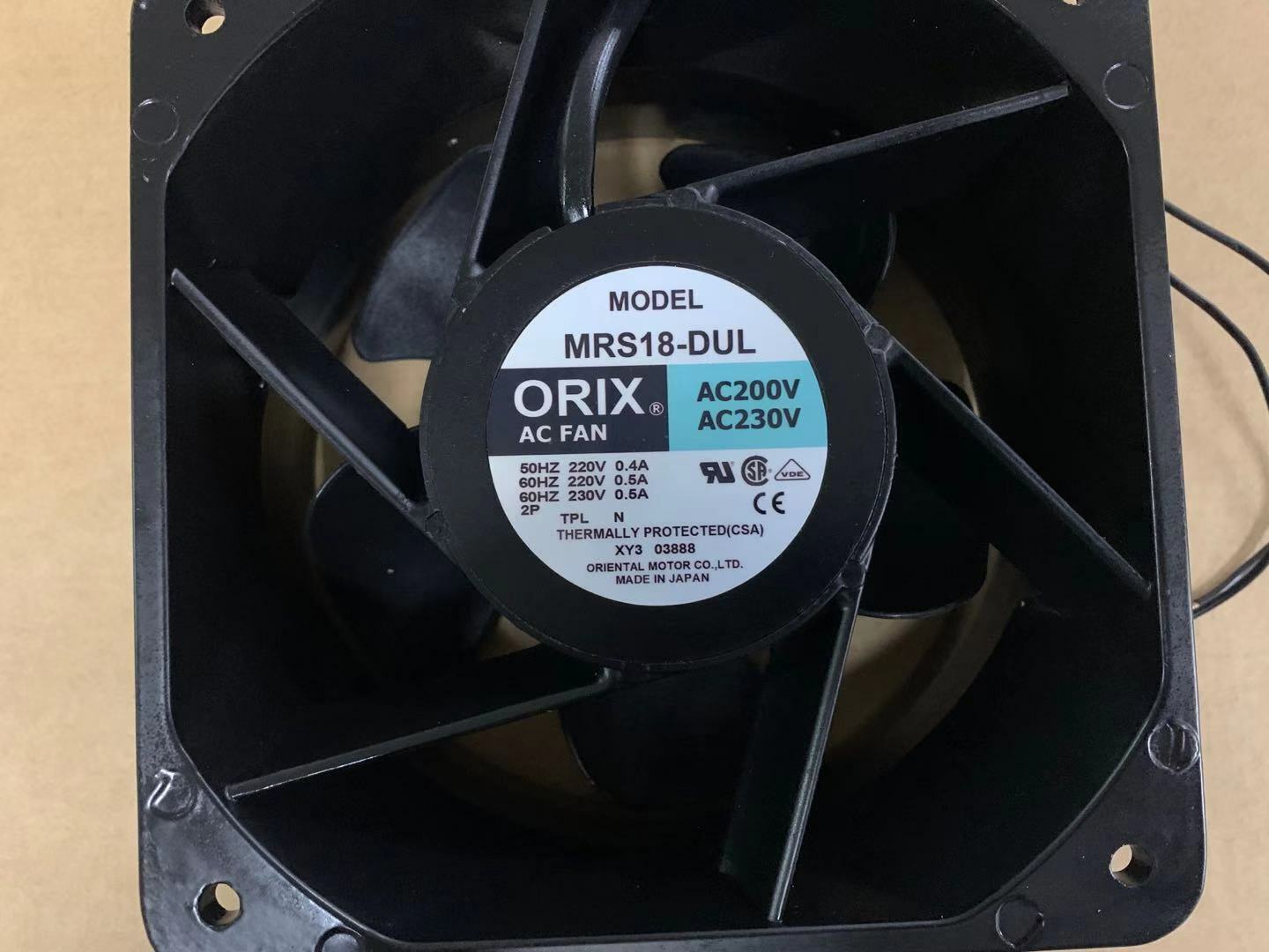 ORIX MRS18-DUL 18cm 18090 200-230V fan 90 Warranty | eBay