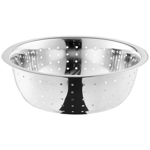Stainless Steel Chinese Colander with Large Holes (select size below ...