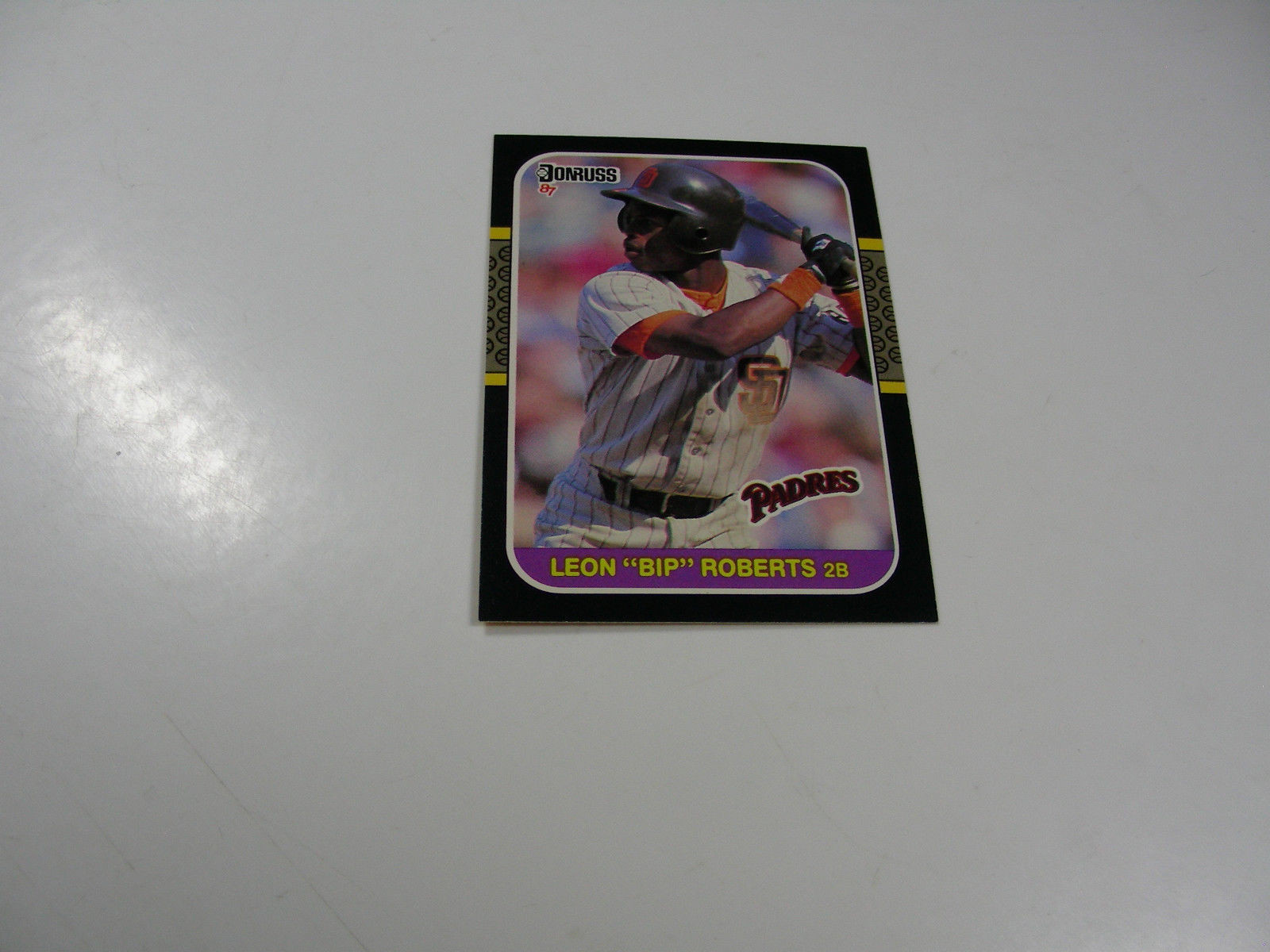 Leon "Bip" Roberts 1987 Donruss ROOKIE CARD #114 | eBay
