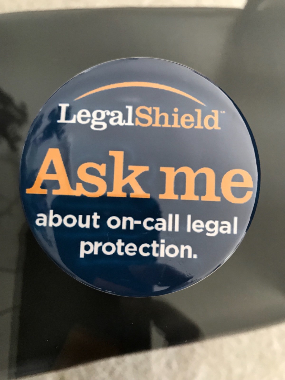 LegalShield 3 inch round “Ask Me” Lapel or Shirt Button | eBay