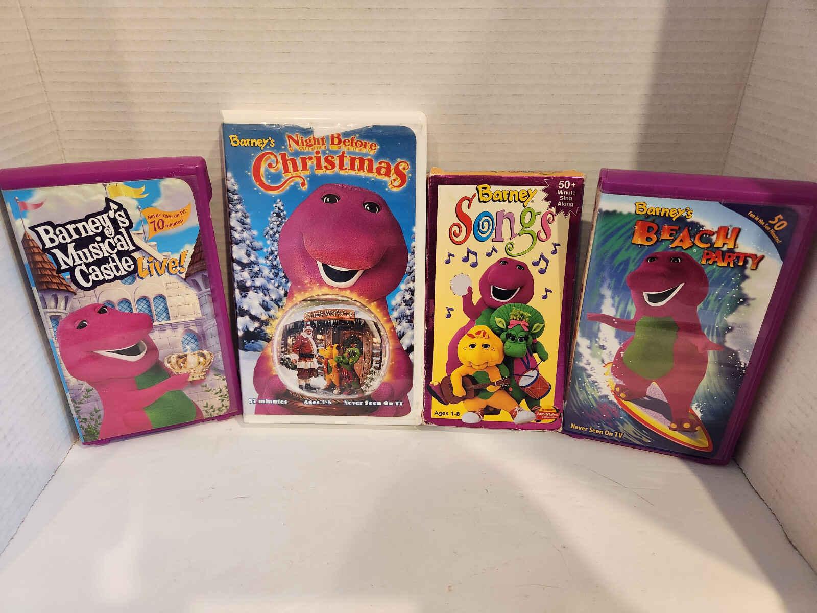 Vintage Barney VHS Tapes Pre-Owned. 4 Tapes | Grelly USA