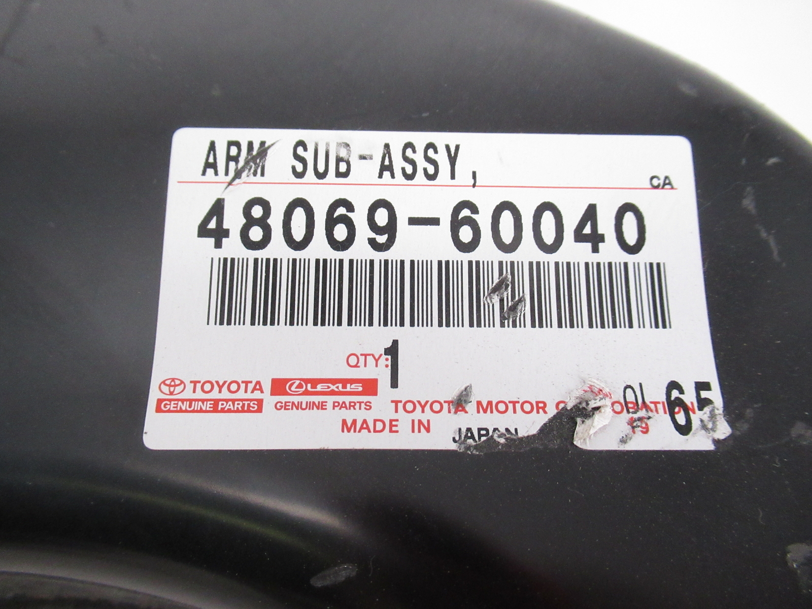 Genuine OEM Toyota 48069-60040 Driver Front Lower Control Arm | eBay