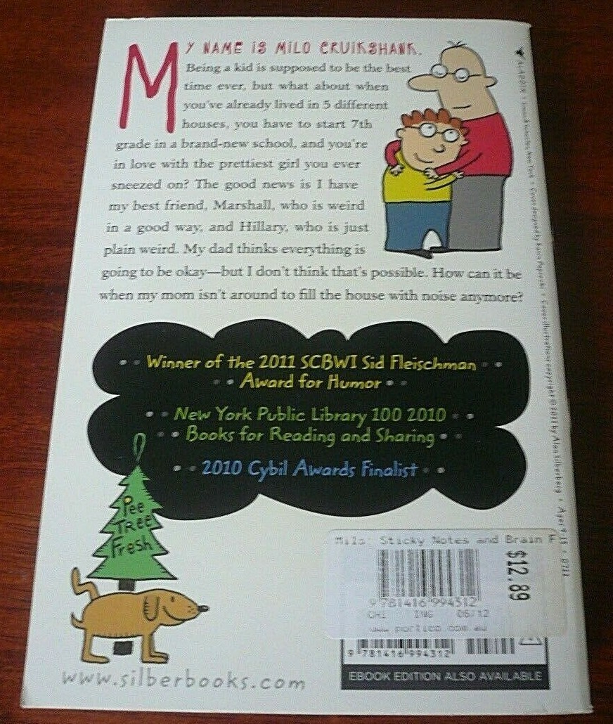 Milo Sticky Notes & Brain Freeze (2011 medium pb) by Alan Silberberg | eBay