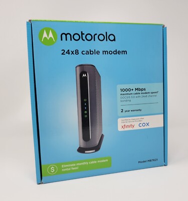 Motorola MB7621 1000 Mbps Modem | eBay