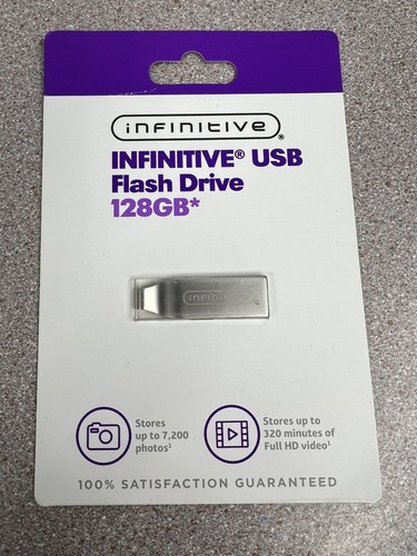 Infinitive USB Flash Drive 128GB New Sealed | eBay