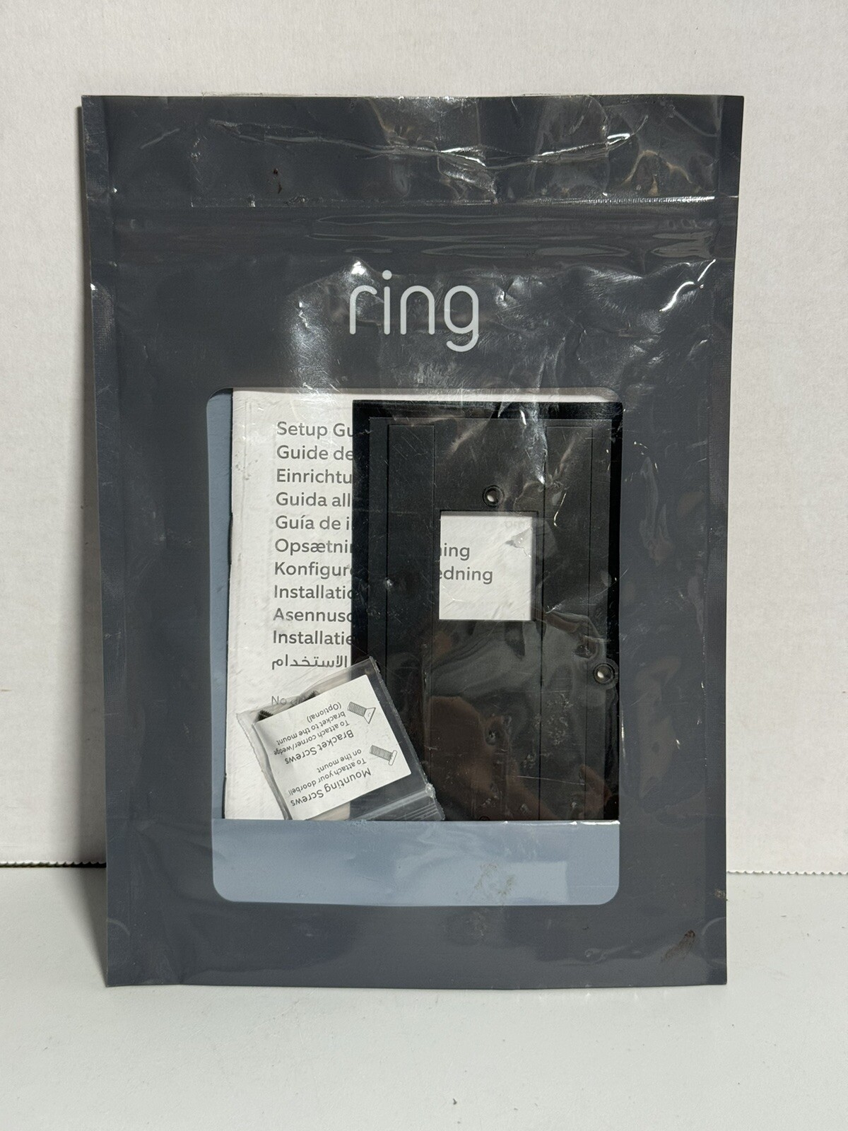 Ring Doorbell Interchangeable Faceplate Black for sale online | eBay