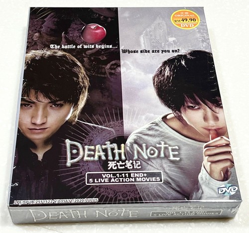 Death Note (5 Live Movie + 2015 Drama: VOL.1 - 11 End) ~ English ...