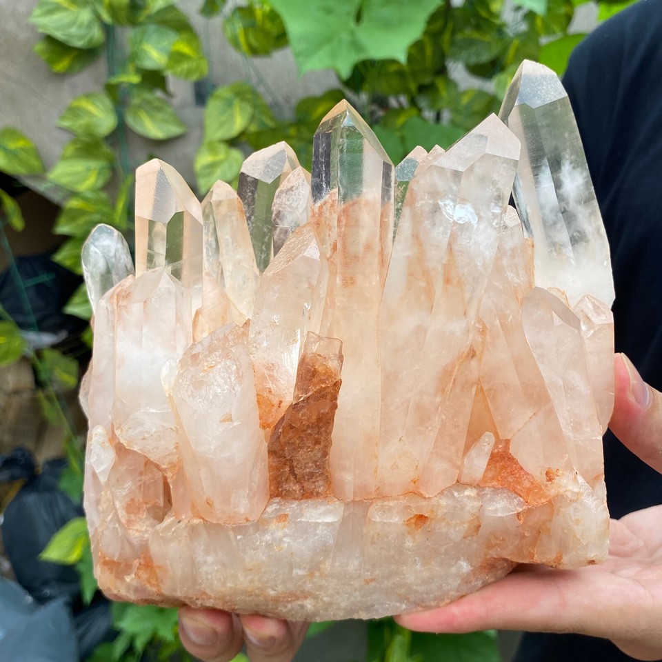 5.1lb Natural Clear White Quartz Crystal Cluster Rough Healing Specimen ...