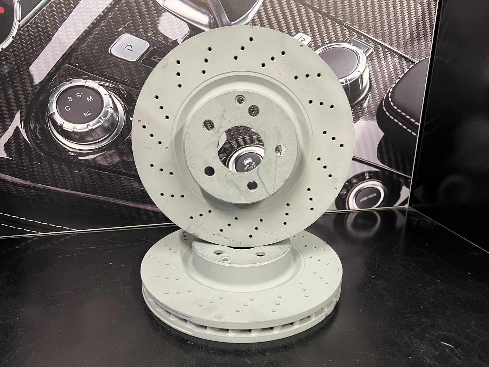 NEW Genuine Mercedes-Benz W211 E-Class FRONT Sport Brake Discs X2 ...