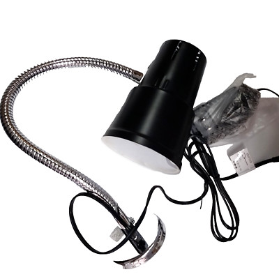 LUMAPRO 33HP80 Black 5.5W 18” LED Gooseneck Task Shop Light with ...