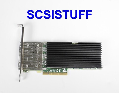 INTEL 82599ES Silicom Quad Port 10GbE SFP+ Ethernet Network Card ...
