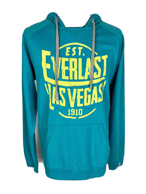 Everlast Hooded Sweatshirt Men College Cotton Sweater Size XL - 52 ...