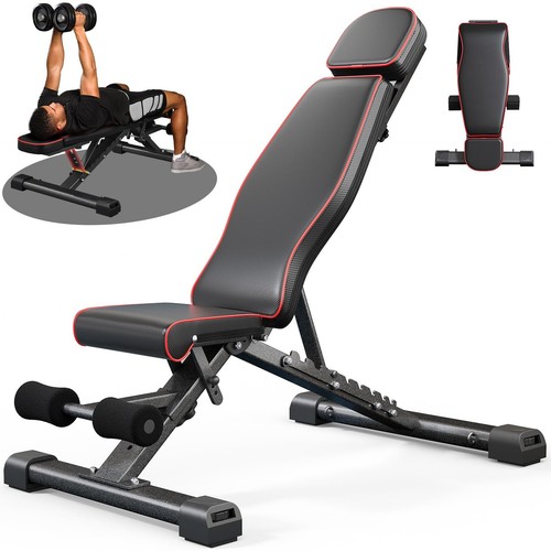 MAX Weight Bench, 880LB Adjustable Weight Bench for Bench Press ...