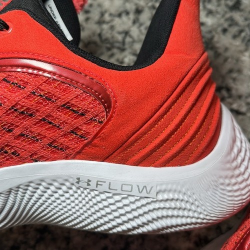 Under Armour Team Curry 9 Sesame Street Elmo Orange (Red) Black ...