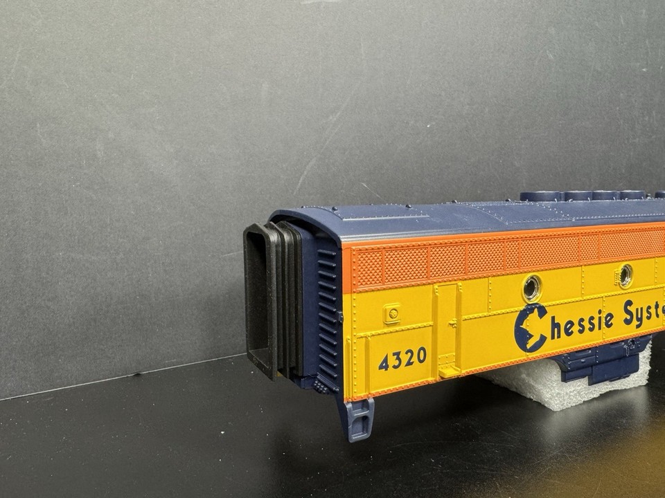 MTH RailKing Chessie System F-3 diesel B unit engine shell #4320 NEW | eBay
