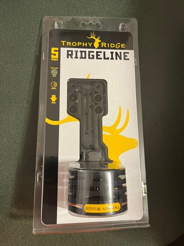 Trophy Ridge Ridgeline AS70 5 Pin Bow Sight W/light Rh/lh BRAND NEW ...