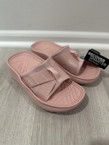 Vionic Adjustable Recovery Slides Sandals Rebound Pink Womens Size 7 | eBay
