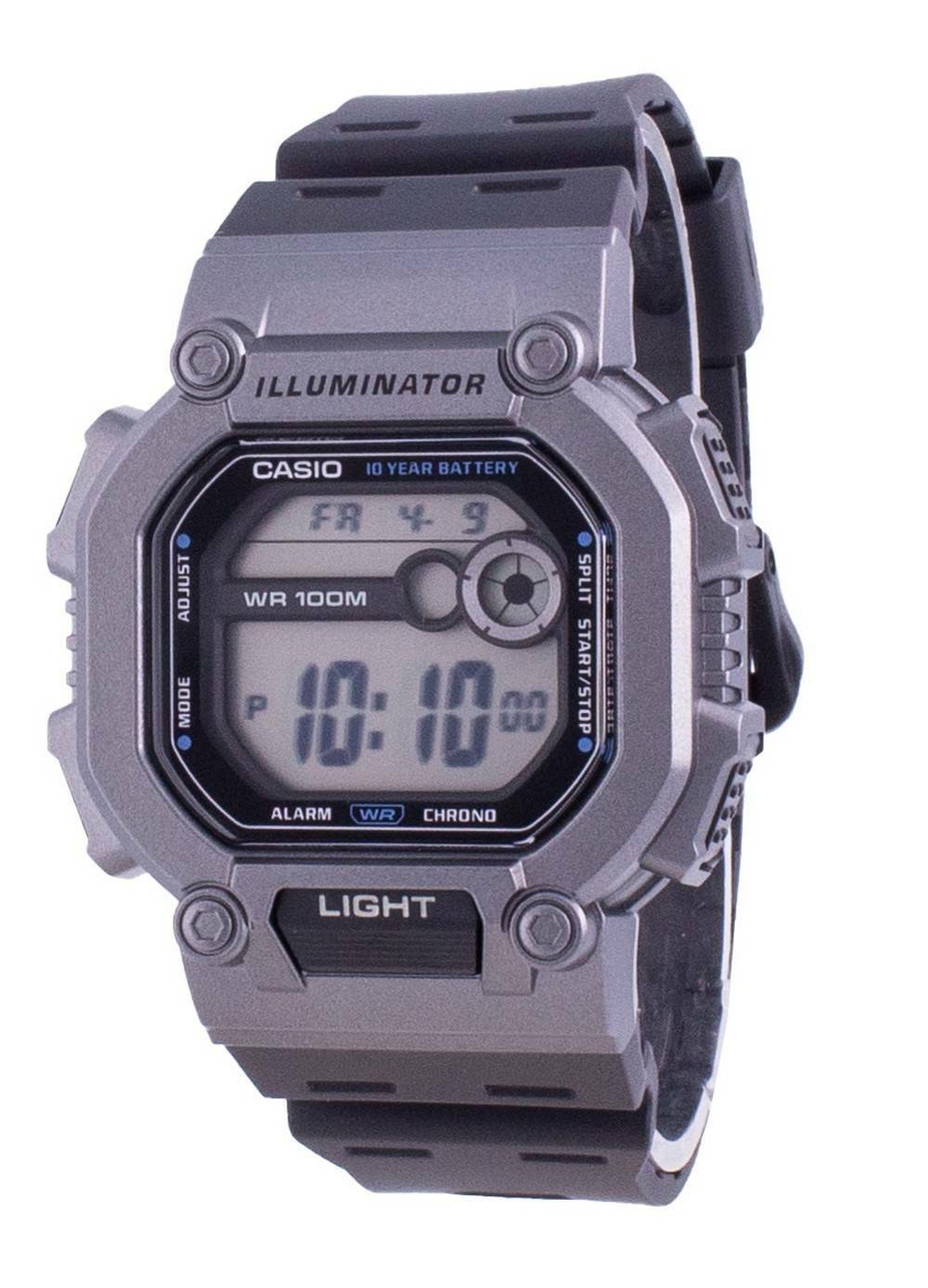 Casio W-737H-1A2 Sport Mens Watch Digital Gray Resin W-737 Original ...