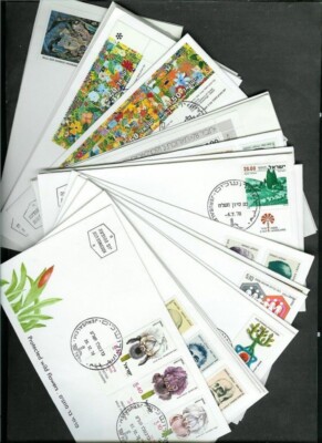 Israel 1978 FDC First Day Covers Set Complete Year | eBay