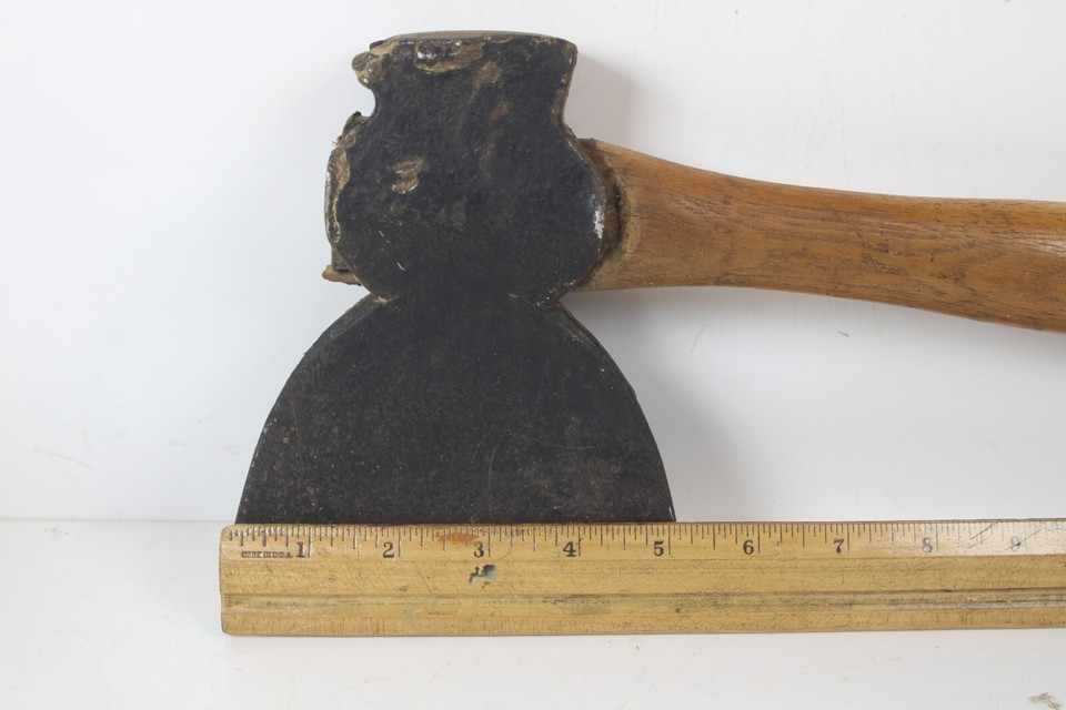 Antique Primitive Hewing Timber Framing Broad Axe Inv#LZ26 | eBay