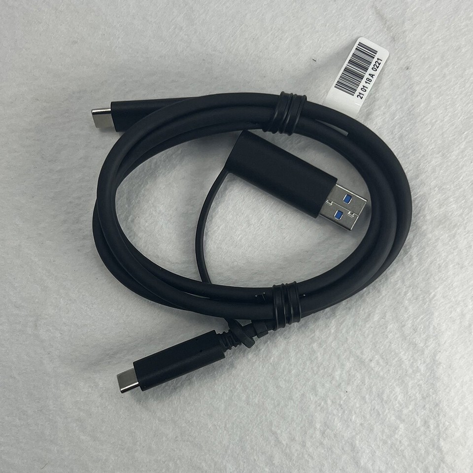 Lenovo USB-C Cable with USB-A Adapter 3ft 03X7470 For Thinkpad Hybrid ...