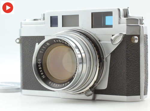 Tested Konica III A Rangefinder Film Camera Hexanon 50mm f1.8 From ...