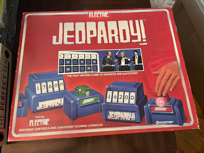 Electric Jeopardy Game - 1987 - King World - Vintage - In Box | eBay
