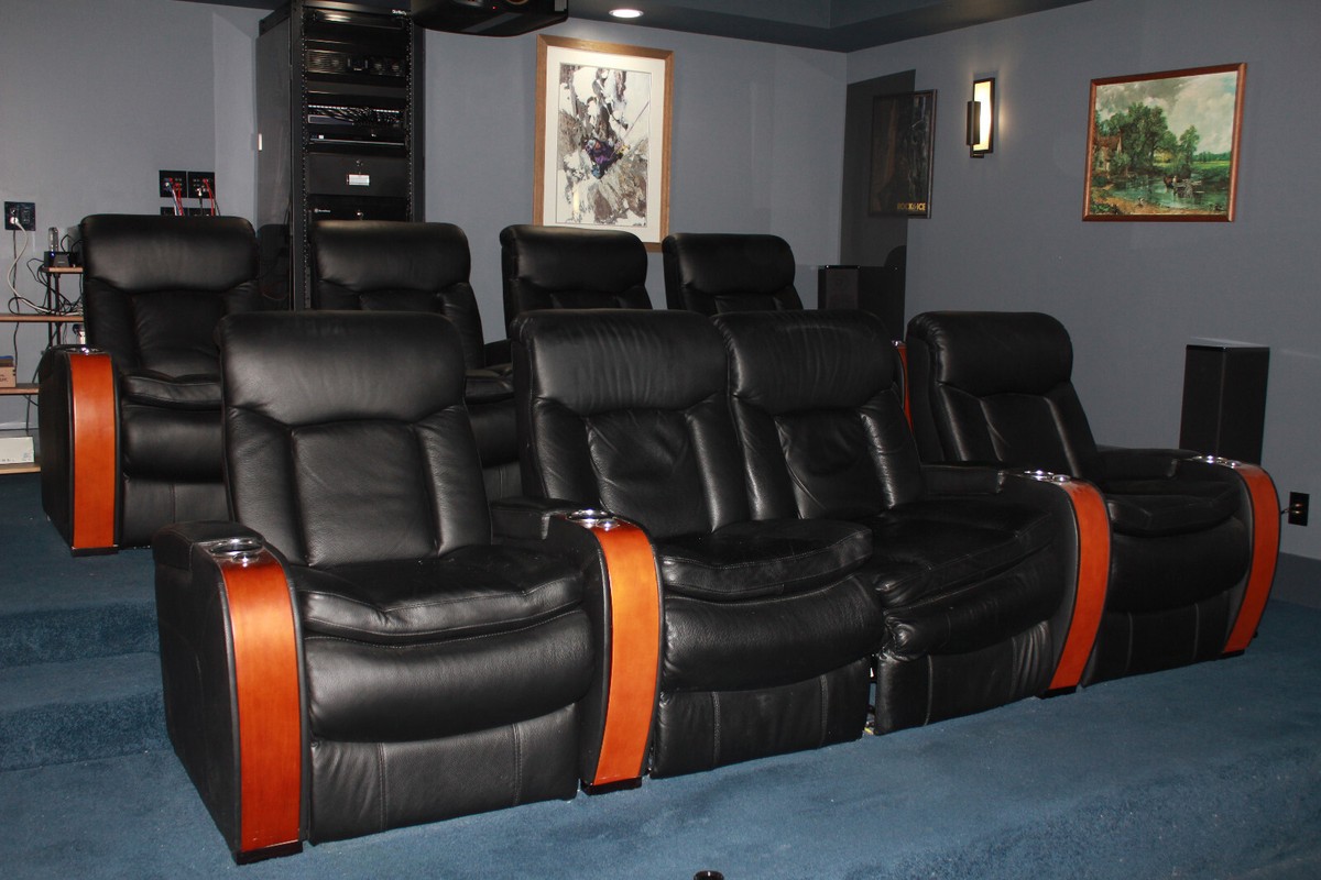 Diy Home Theater Seating DIY Basement Home Theater Ideas That Wow On A
