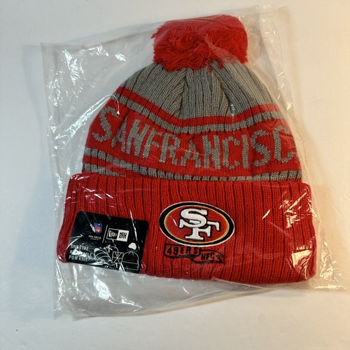 San Francisco 49er’s NFL New Era Winter Knit Hat Beanie Fleece Lined ...