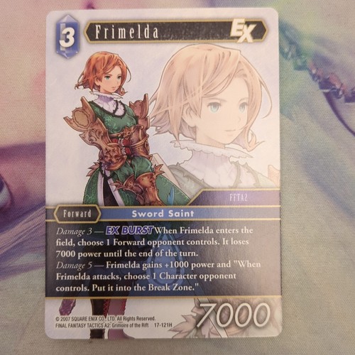 Final Fantasy TCG Rebellion's Call Frimelda EX 17-121H | eBay