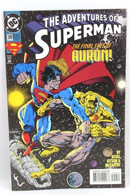 Adventures of Superman #509 Final Fate of Auron 1994 Comic DC Comics VF ...