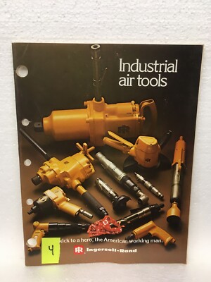 Vintage Ingersoll-Rand Industrial Air Tools Catalog 1975 | eBay